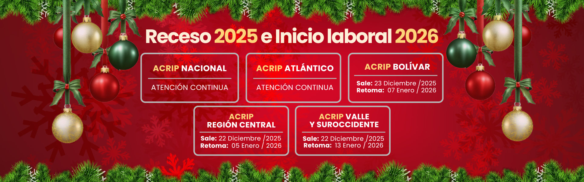 EVENTOS ACRIP - ACRIP Nacional